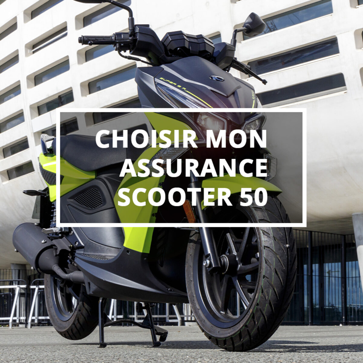 Quelle assurance pour mon scooter 50? - Kymco